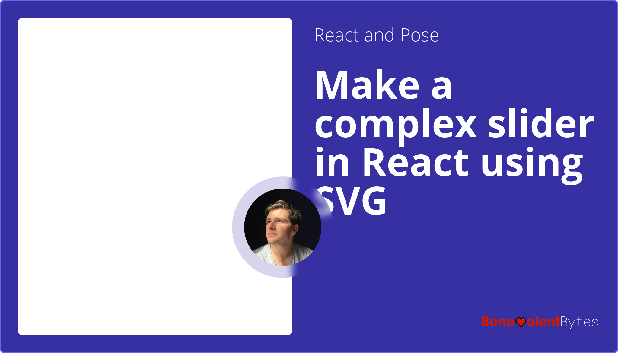 Make a complex slider in React using SVG
